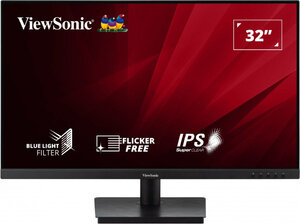 Монитор ViewSonic 31.5" VA3209-MH черный IPS LED 4ms 16:9 HDMI M/M матовая 250cd 178гр/178гр 1920x1080 75Hz VGA FHD 7.3кг