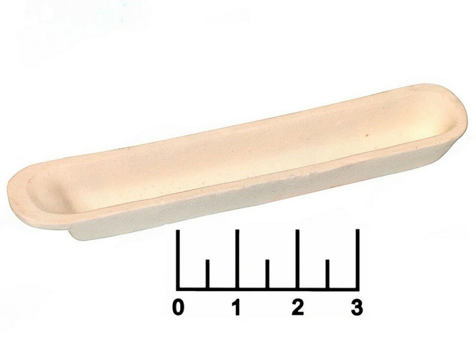 Тигель керамический лодочный