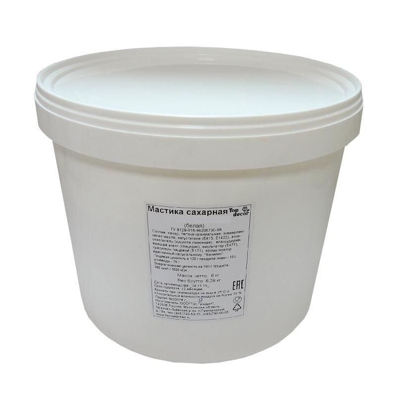 Паста для лепки Мастика Топ продукт, 6 кг. (Набор из 1 шт.)