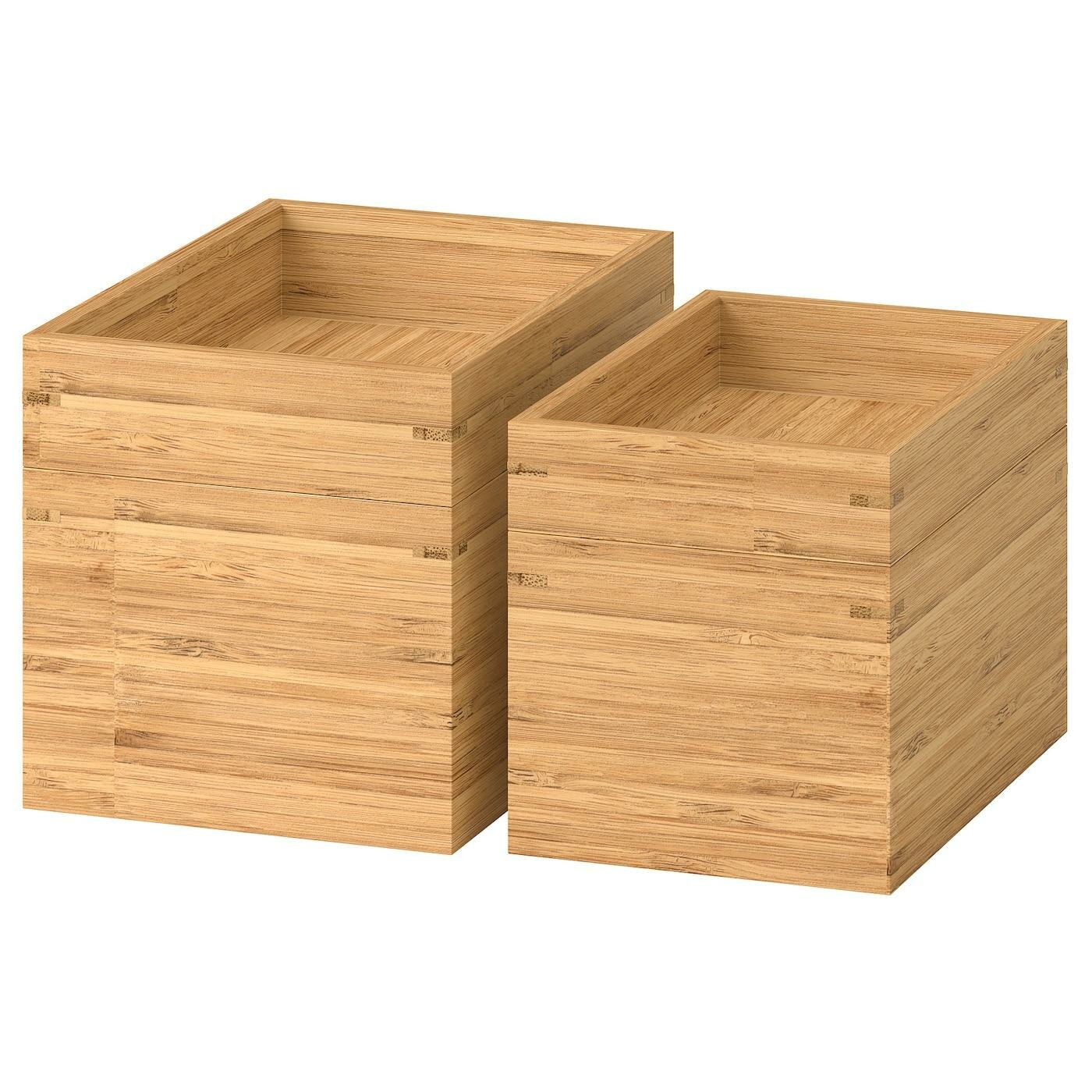 DRAGAN IKEA 402.226.07 Набор для ванной 4 предмета Бамбук