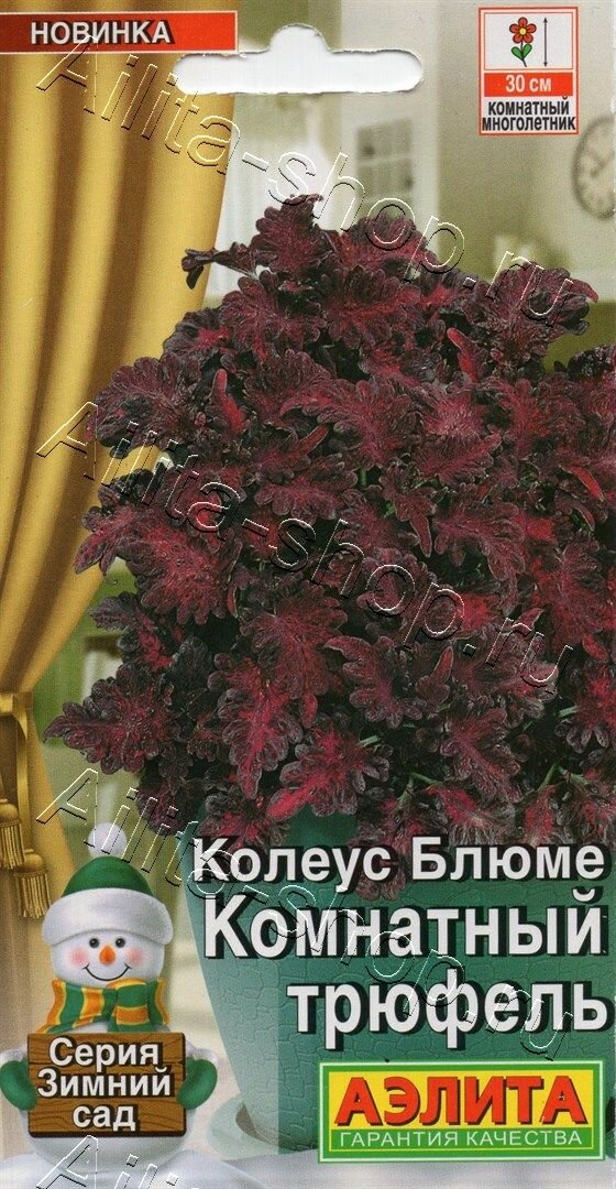 Колеус блюме Комнатный трюфель. семена (3 упаковки )