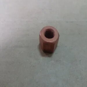 Гайка М 10 х 1 коллектора обмедненая высокая усиленная (кл.17) (2 шт)