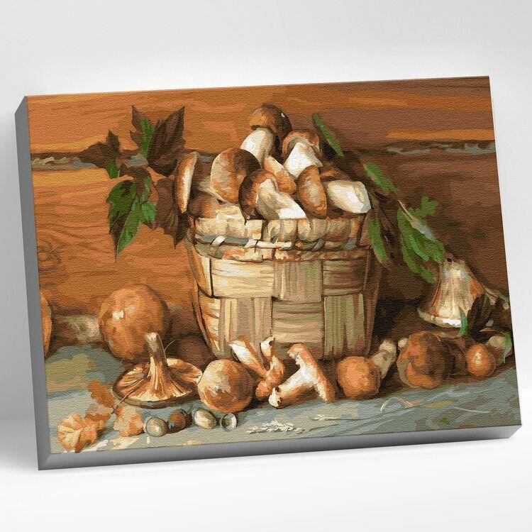 Картина по номерам 40*50 Бузин. "Деревенский натюрморт"