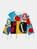 Джемпер Charles Jeffrey Loverboy Patch Cable Knit, размер M, мультиколор
