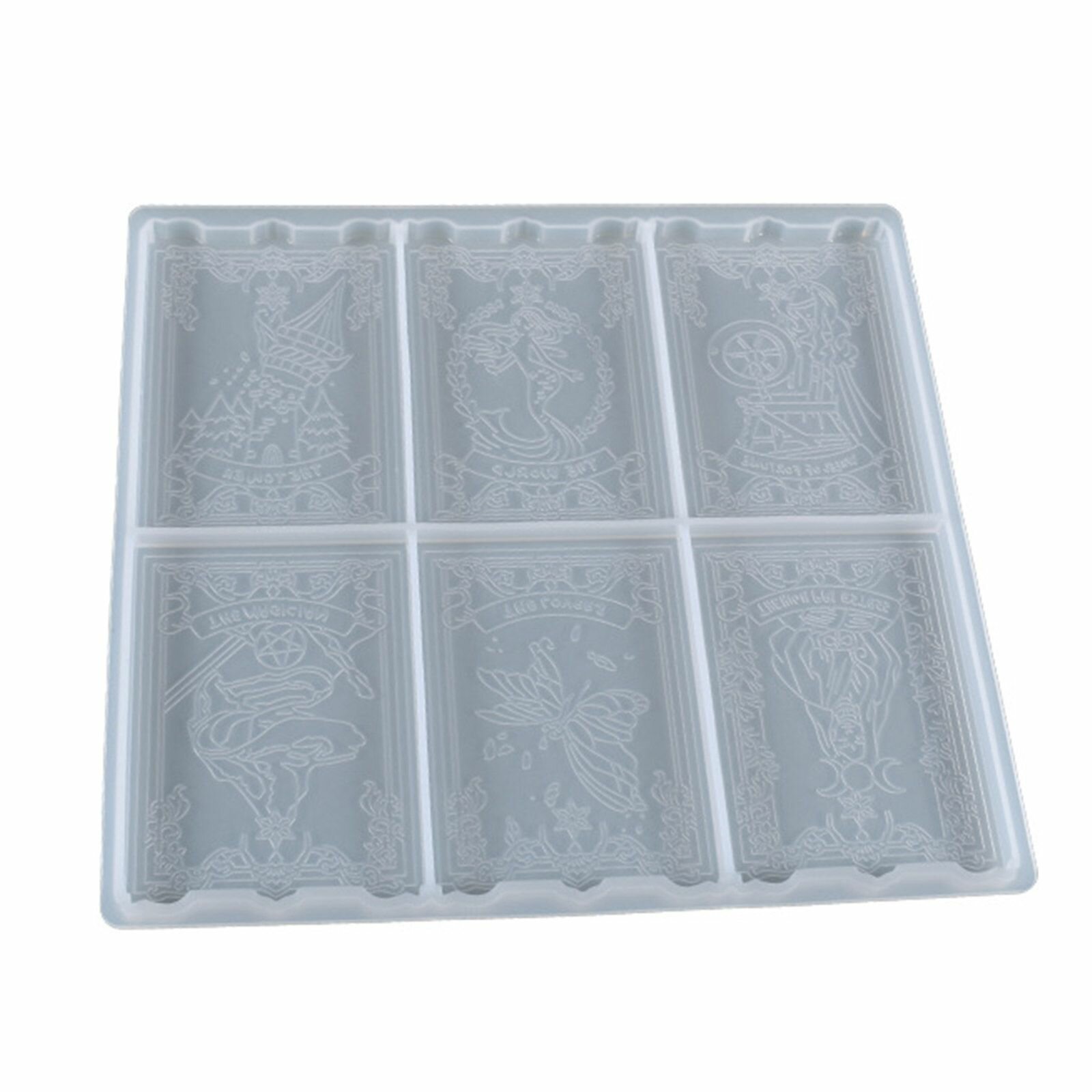 Сделай сам кристаллическую эпоксидную форму для карт Таро своими руками-4