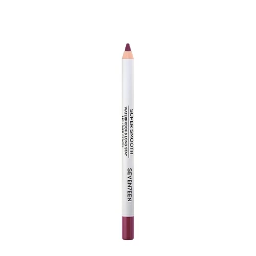 Карандаш Seventeen Super Smooth Waterproof Lip Liner, для губ водостойкий с витамином Е, 08