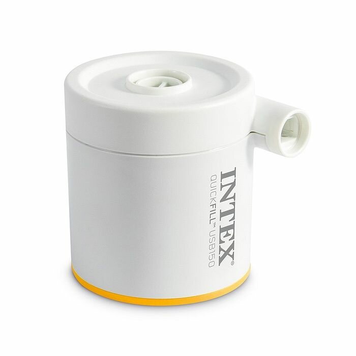 Насос электрический Intex USB 5В, 2А "USB150 Air Pump", 2 насадки в комплекте, (66616)