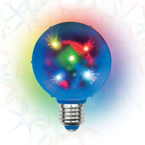 Светильник светодиодный Volpe Свечение 3D звёзды. 220В. Диаметр 8см, UL-00002761