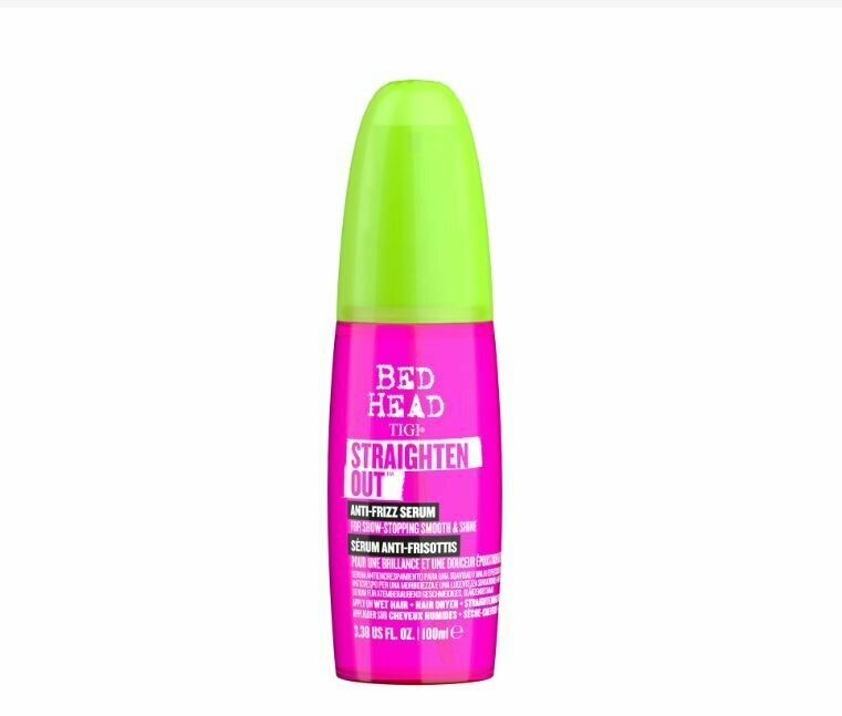 TIGI BED HEAD STRAIGHTEN OUT - Термоактивная разглаживающая сыворотка, 100 мл