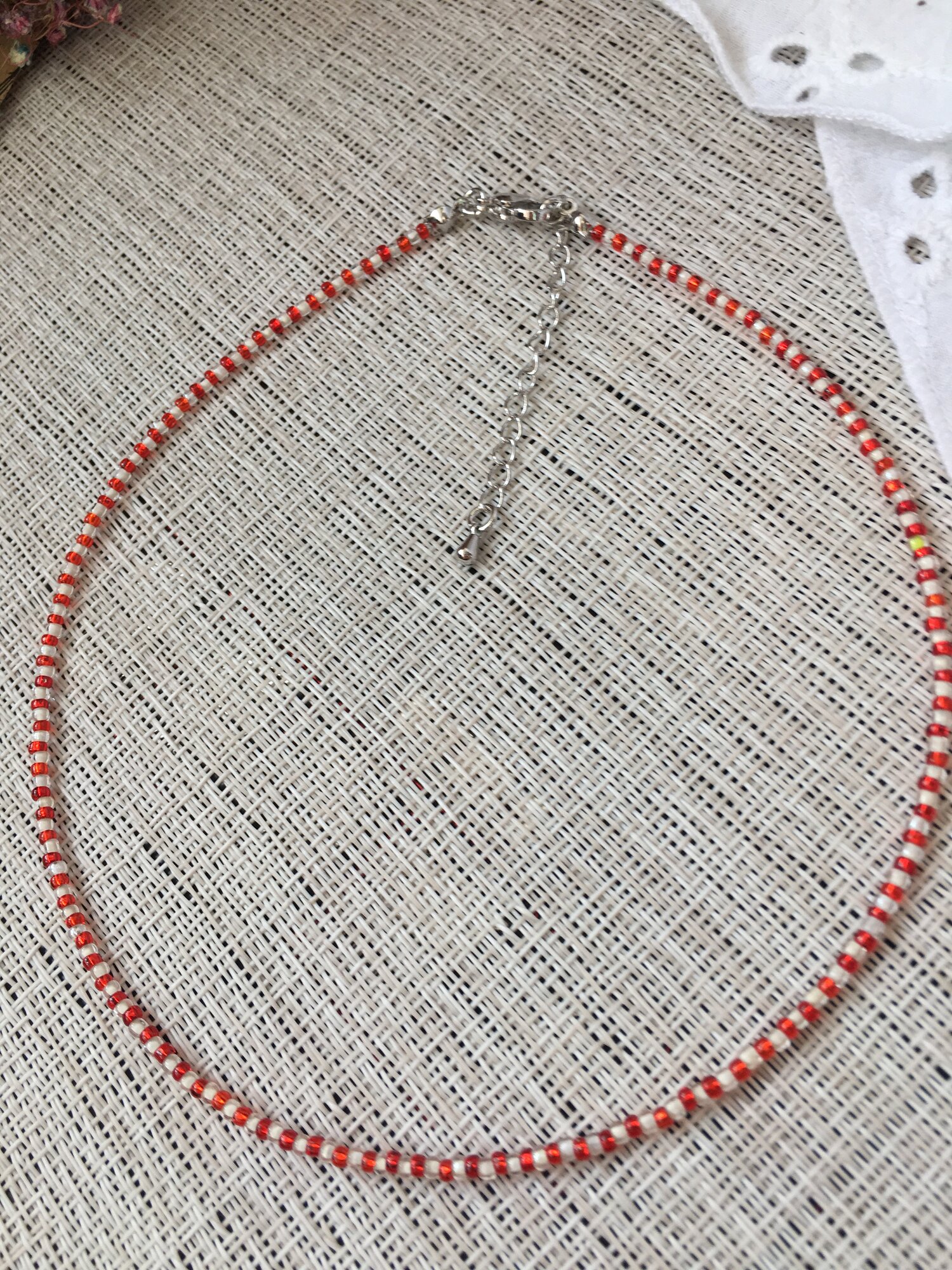 Чокер, бисер