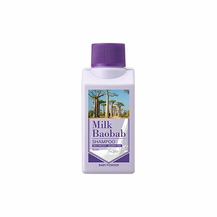 Milk Baobab Shampoo Baby Powder шампунь с ароматом детской присыпки (дорожный формат 70мл.)