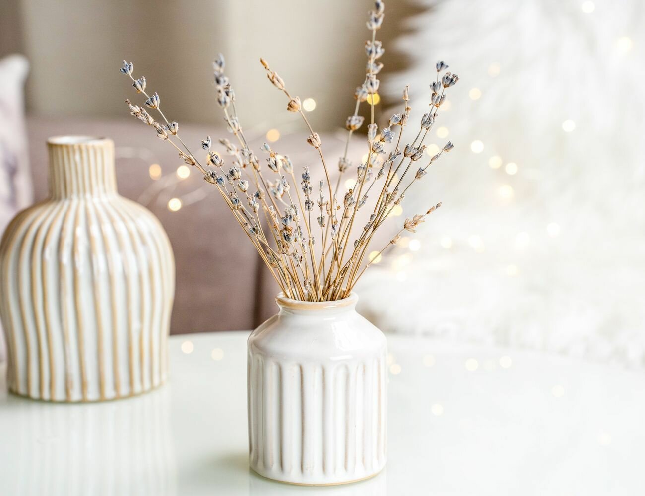 Декоративная ваза лорин, керамика, белый, 10 см, Koopman International APF476100-2