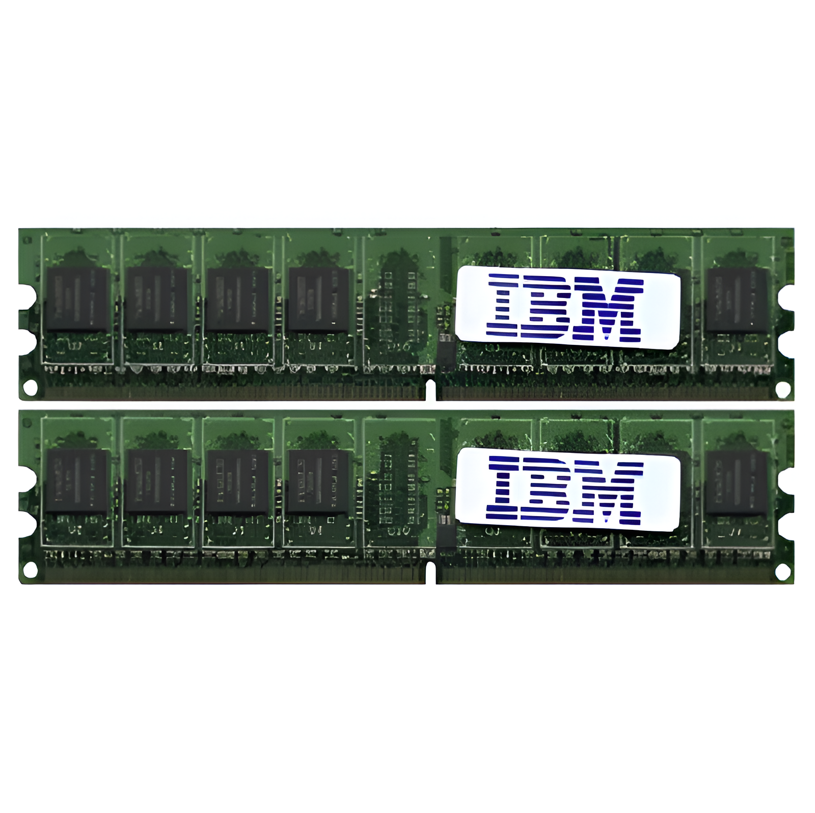 Серверная оперативная память DIMM DDR2 4Gb, 2x2Gb, 400Mhz, IBM, ECC, REG (39M5815)