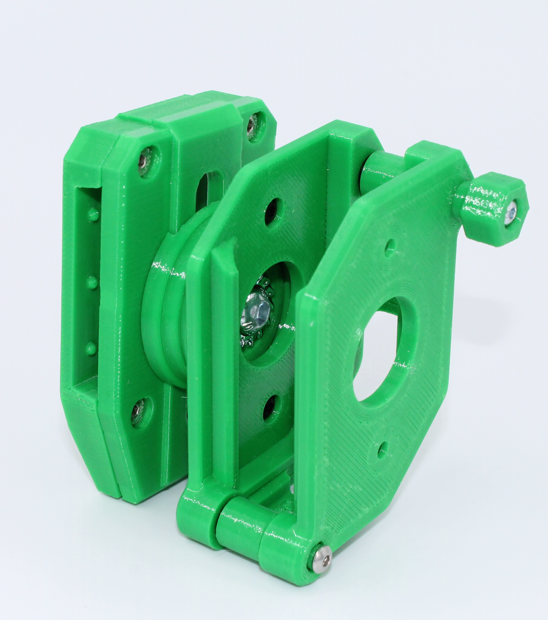 Паучер подсумок, для магазина пистолета, для практической стрельбы и страйкбола ipsc зеленый пластик