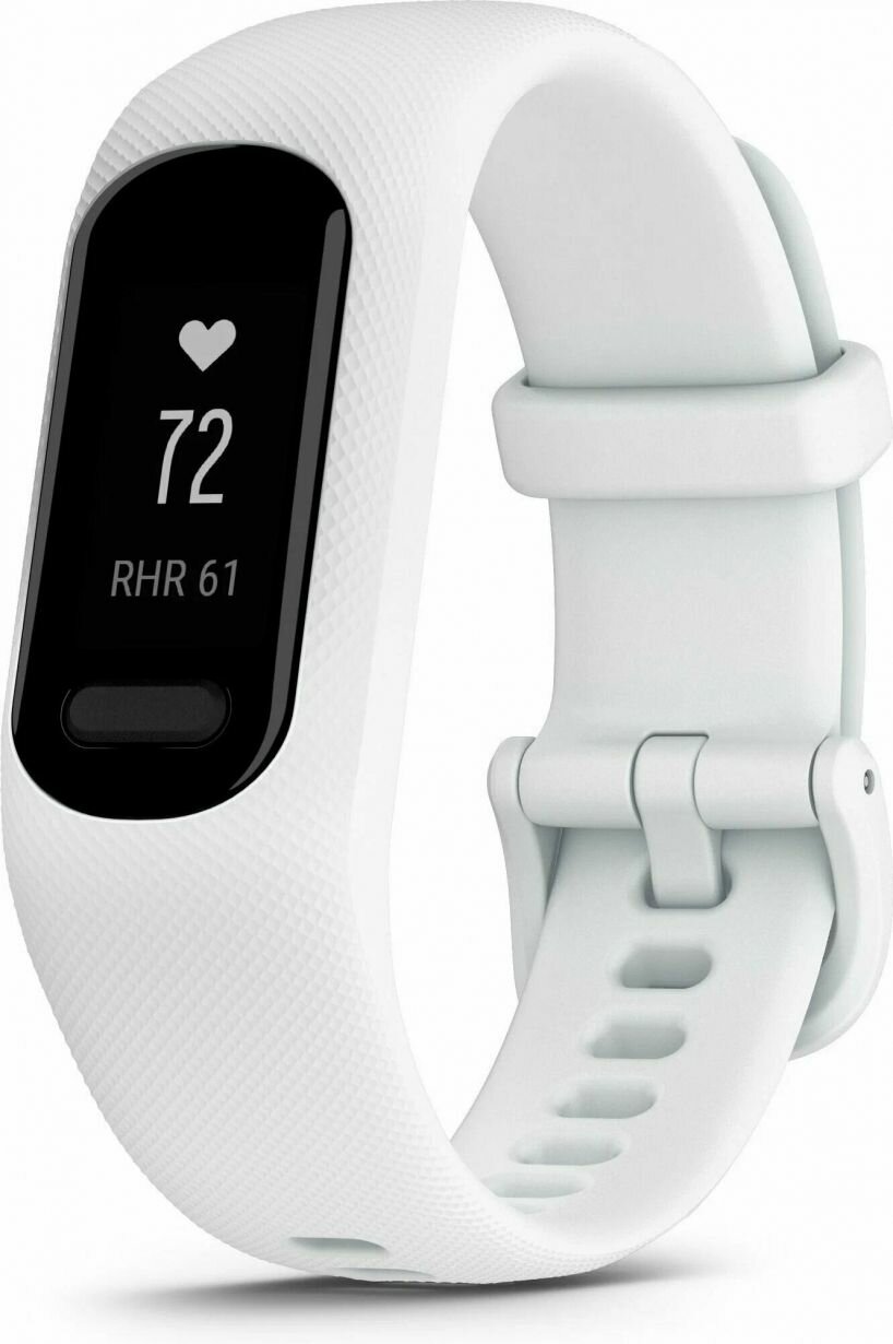 Умные часы Garmin Vivosmart 5, фитнес-функции, White S/M (010-02645-11)