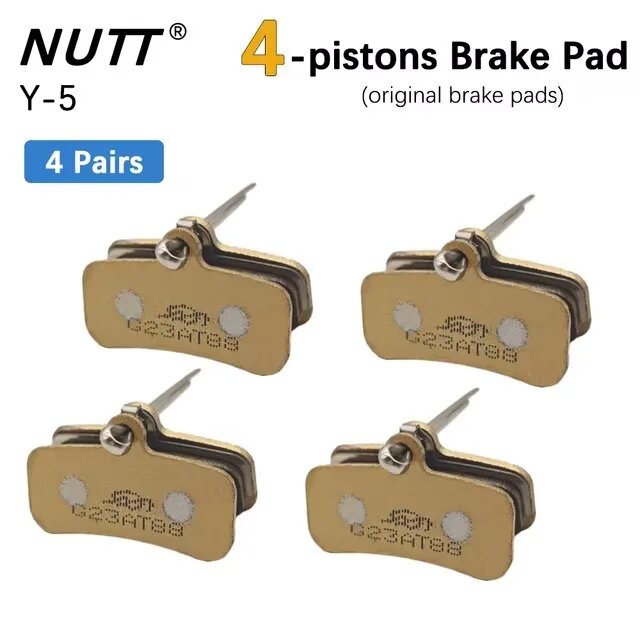 Тормозные колодки NUTT Y-5 A5-D керамика 4-pistons 4 Pairs