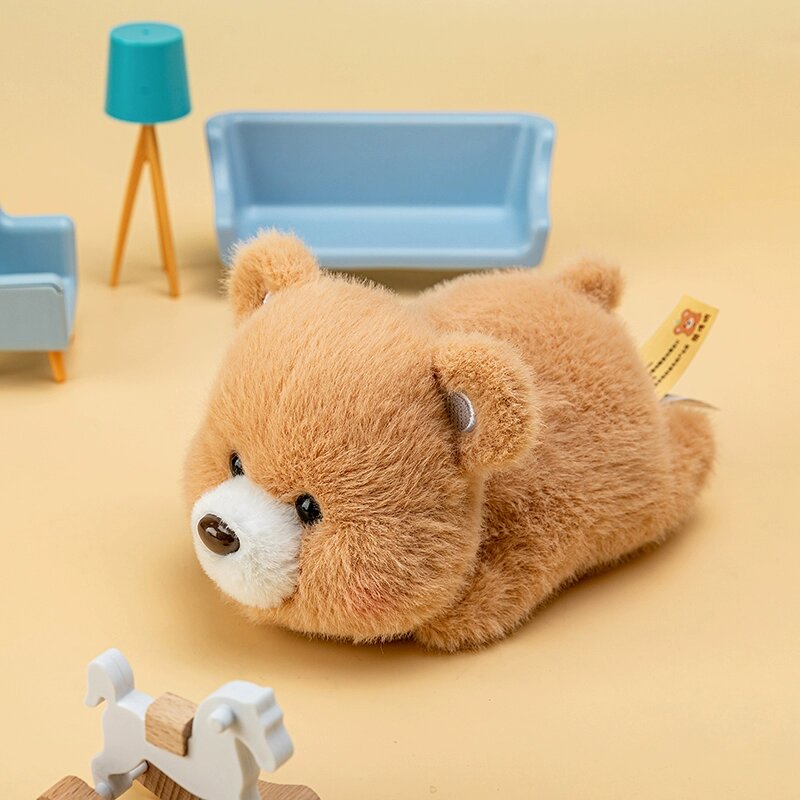 Милая плюшевая игрушка-свинка Капи в виде слона, очень очаровательная кукла-подушка на запястье, кукла-компаньон для