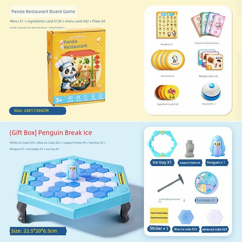 Детская настольная игра «Панда»: симуляция управления предприятием, развитие математических навыков, обучение мышлению,