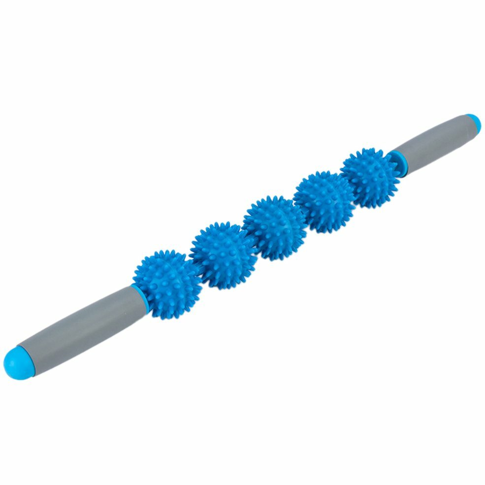 5 шариков женская массажная палочка мышечная релаксация йога фасциальная палочка ежик