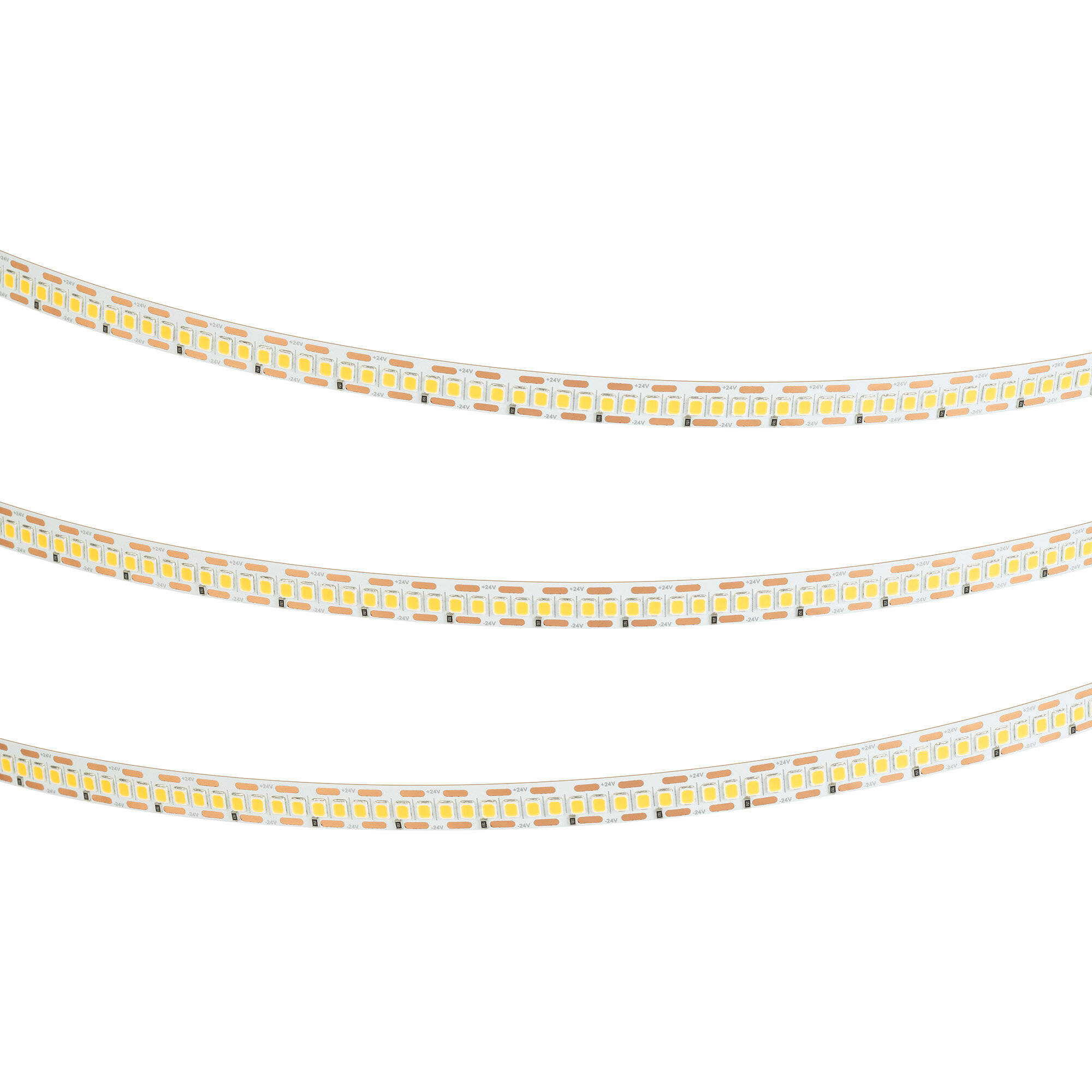 Светодиодная Лента FC-A240-10mm 24V Warm2700-CX1 (24 W/m, IP20, 5m) (Arlight, резка 1 светодиод) 059180