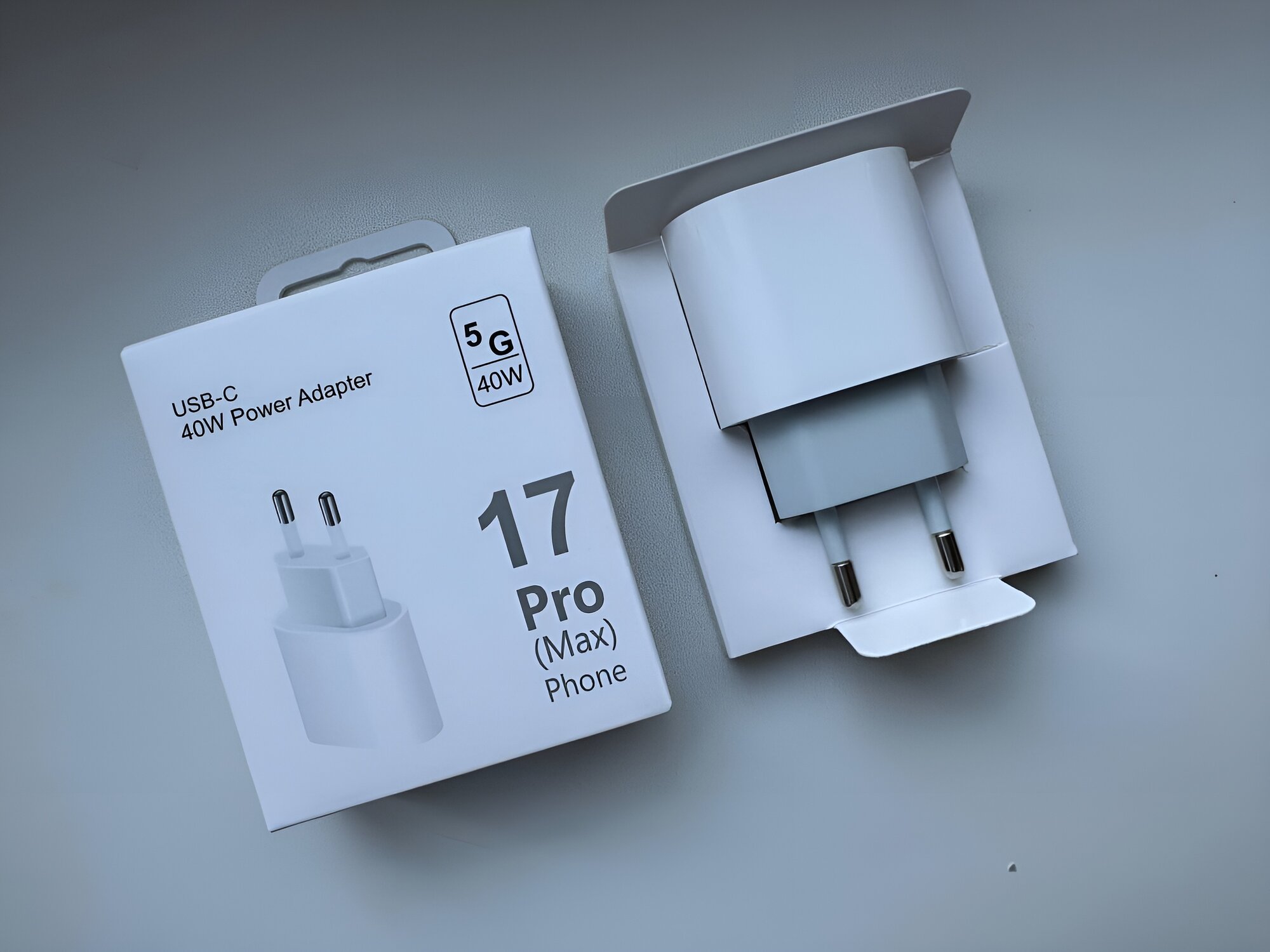 Зарядка для айфона, 17,16,15 серии, iPad, AirPods, MacBook, блок питания, быстрая зарядка 40W