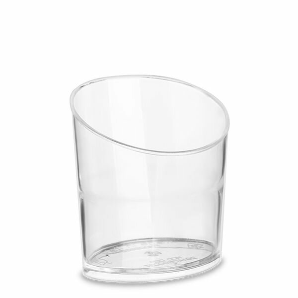 Форма пластиковая для комплимента "Коллонаде" 50мл 48x51x57мм прозрачная уп/8шт