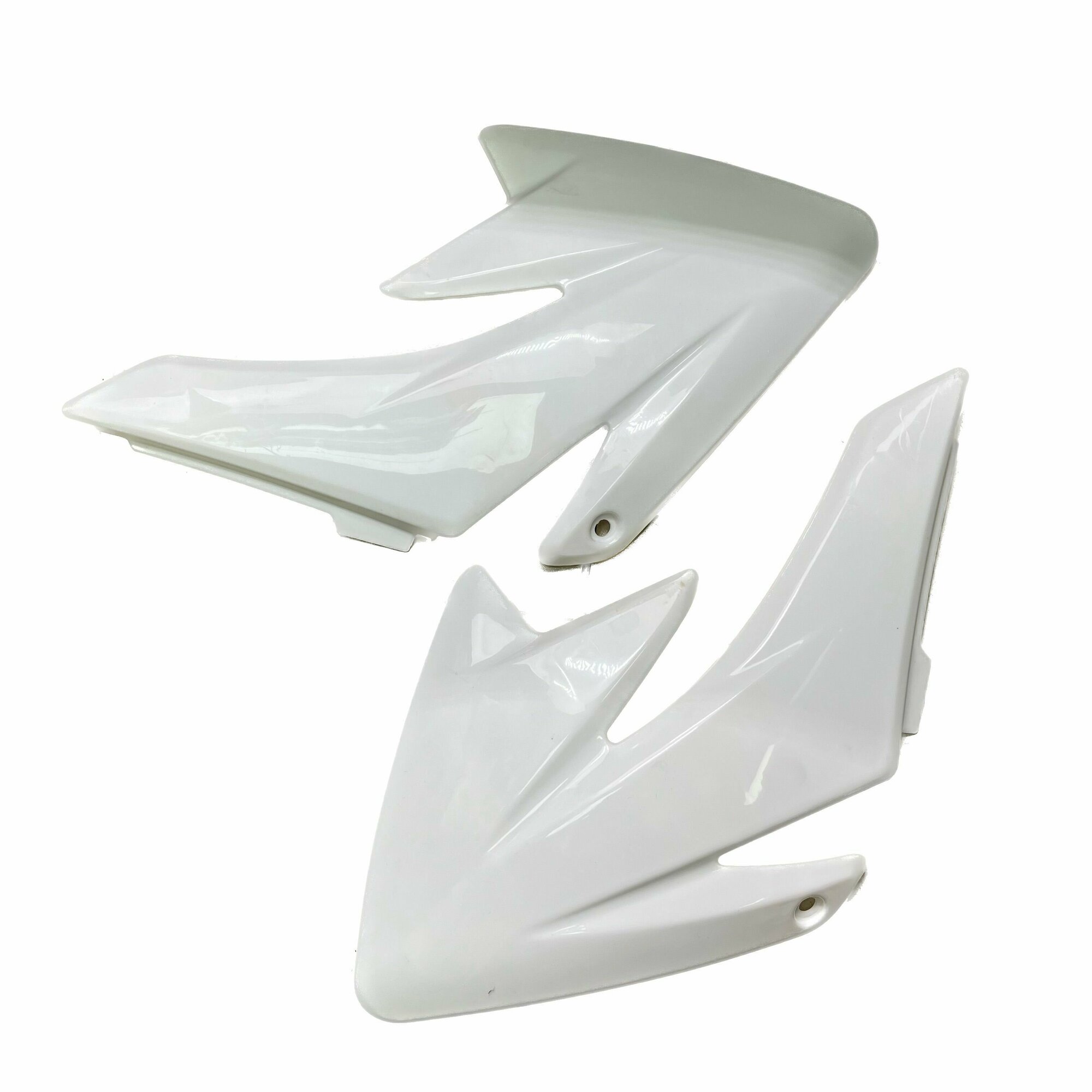 Облицовка бака питбайк Seven, Seven Medalist, белый, для мотоцикла