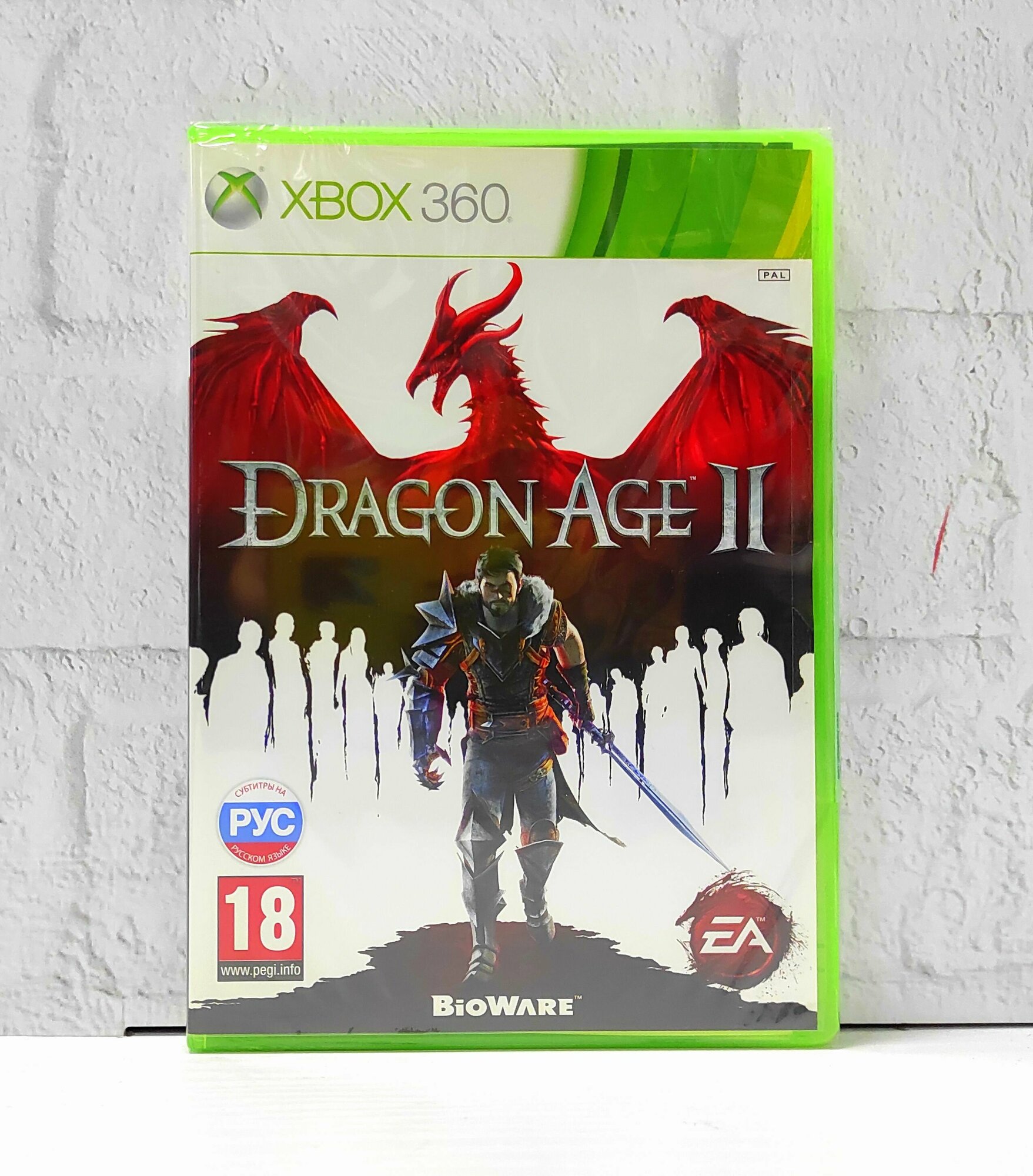Dragon Age 2 (II) Русские субтитры Видеоигра на диске Xbox 360. Товар уцененный