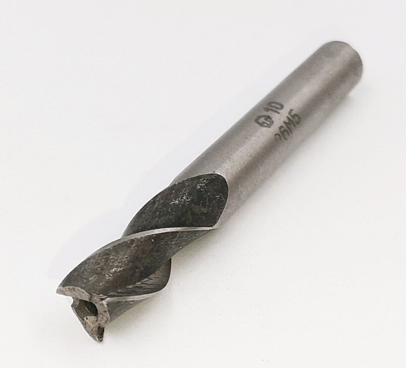 Фреза Концевая d10х70 Р6М5 Z=3 ц/х (к-т из 5шт.)