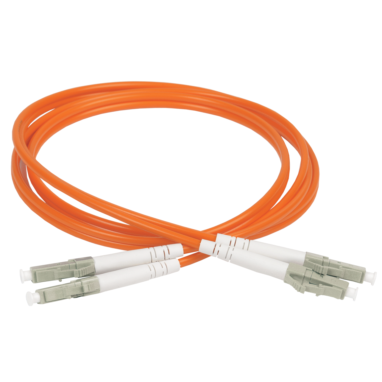 Патч-корд оптический коммутационный соединительный для многомодового кабеля, IEK FPC50-LCU-LCU-C2L-1M (1 шт.)