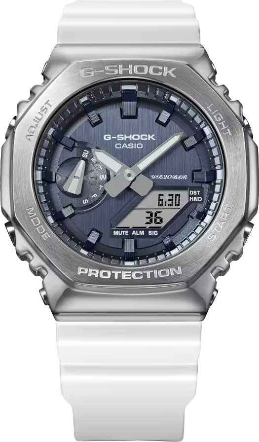 Наручные часы CASIO G-Shock, серебристый — фото 1