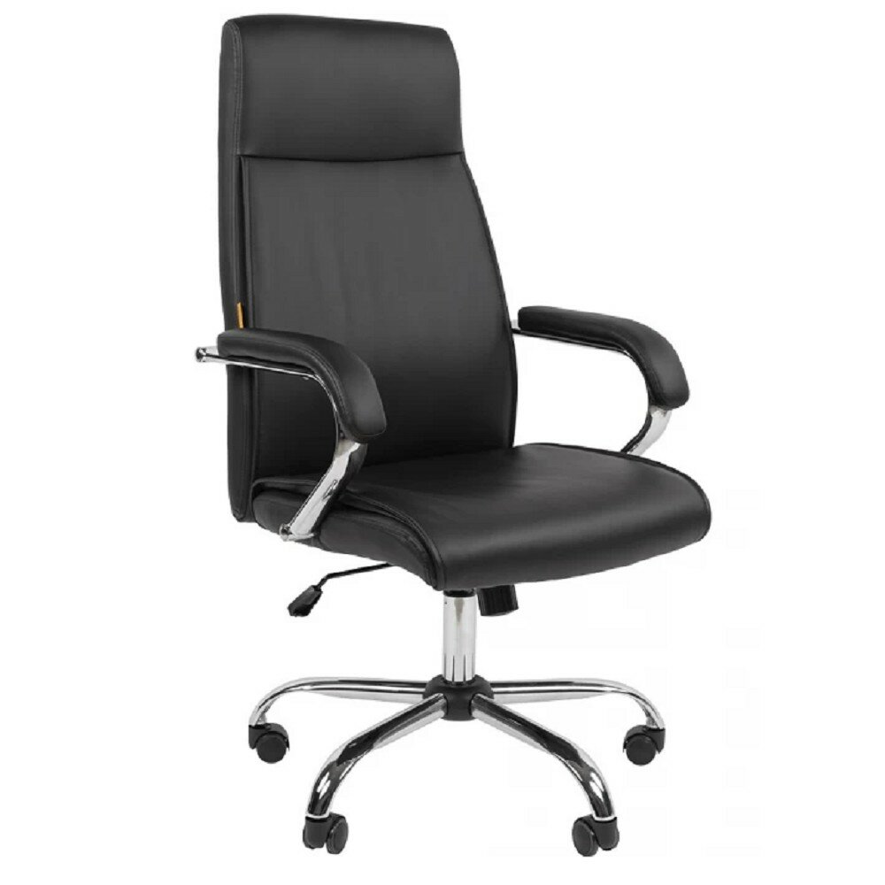 Chairman Офисное кресло CH425 экокожа, черный 7145977