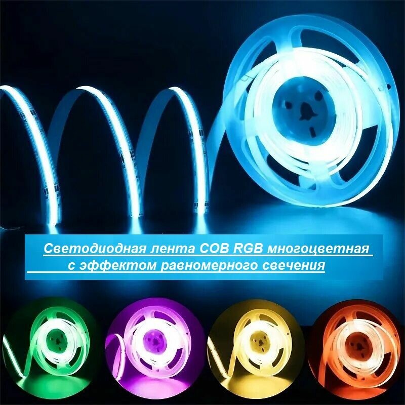 Светодиодная лента СОВ 840RGB 24V многоцветная