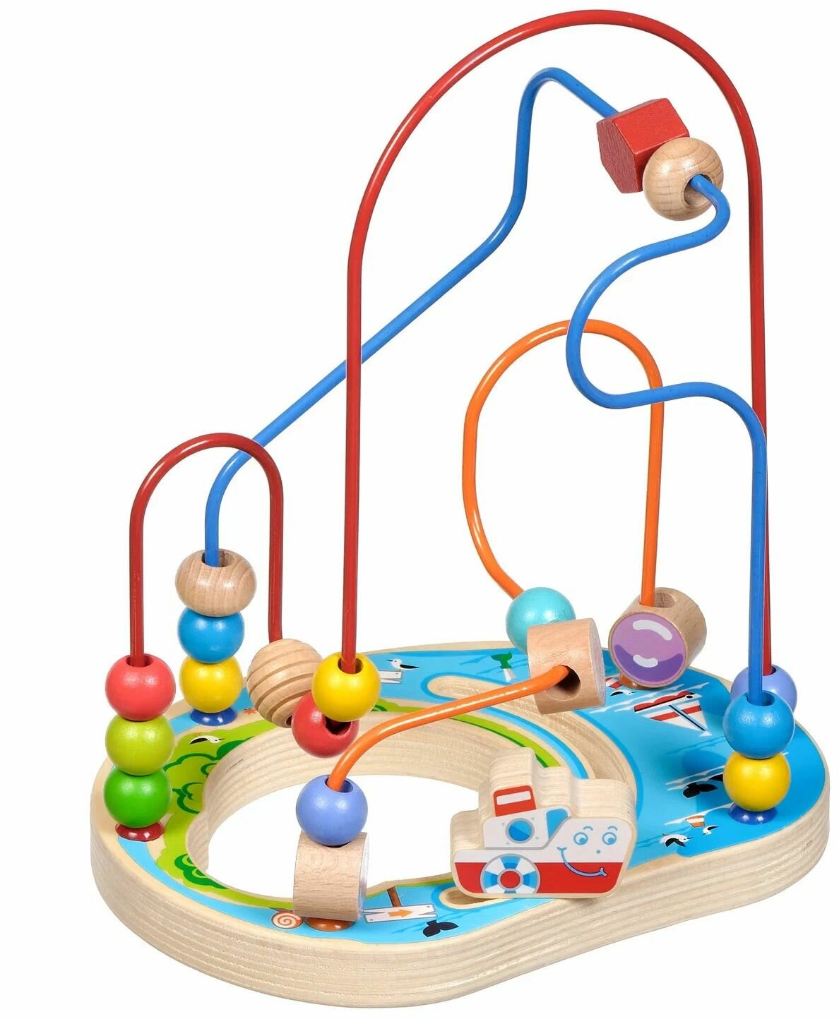 Игрушки из дерева - Лабиринт "Морское путешествие"