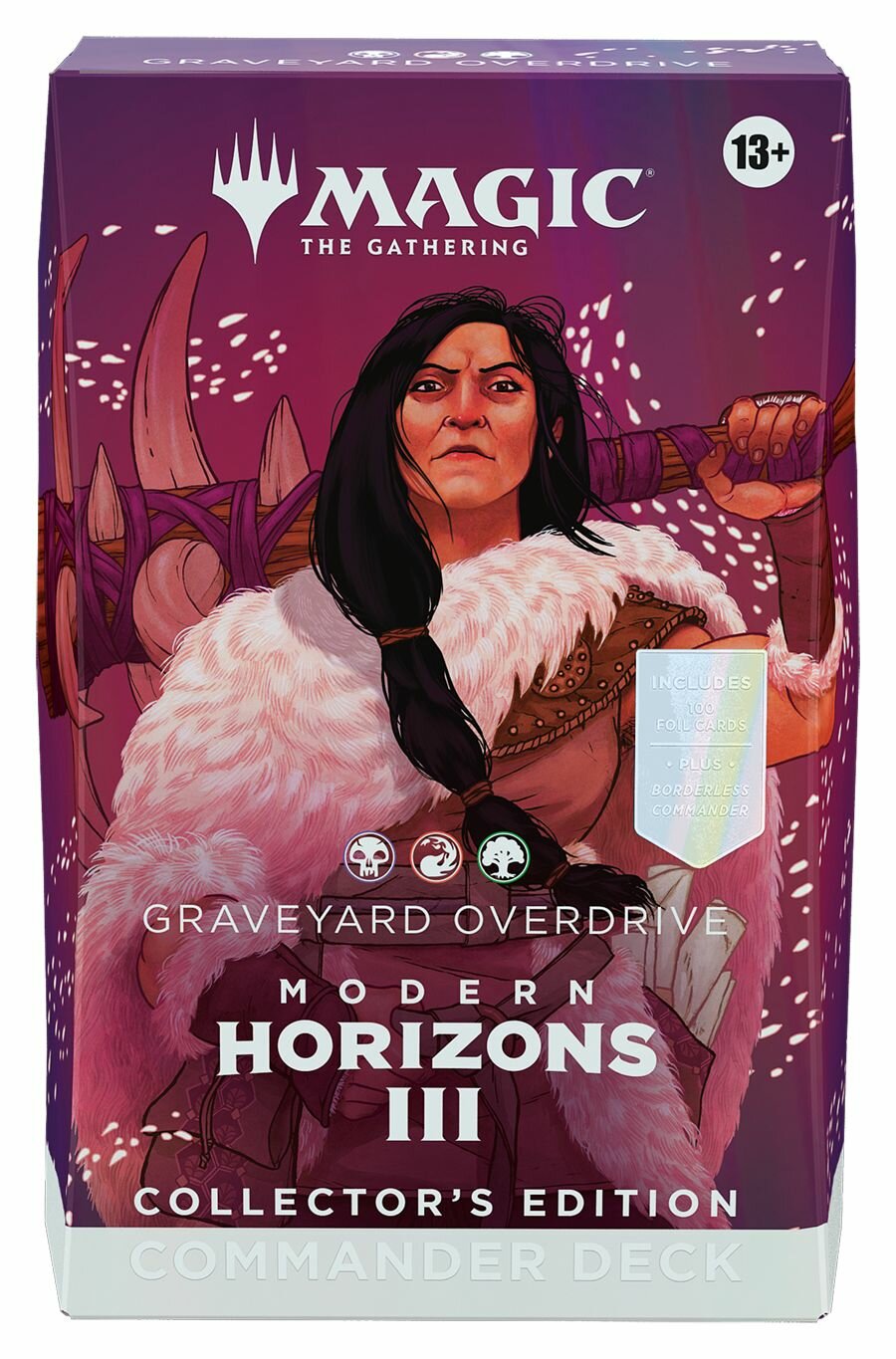 Настольная игра Magic: the Gathering - колода Commander выпуска Modern Horizons 3 (на английском языке) - Graveyard Overdrive Collector's Edition