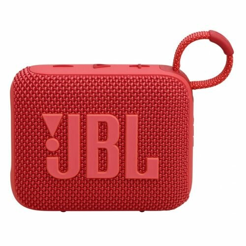 Колонка портативная JBL GO 4, 4.2Вт, красный [jblgo4red]