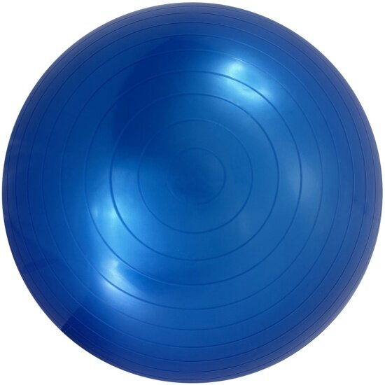 Фитбол с насосом Unix Fit антивзрыв, 65 см, голубой