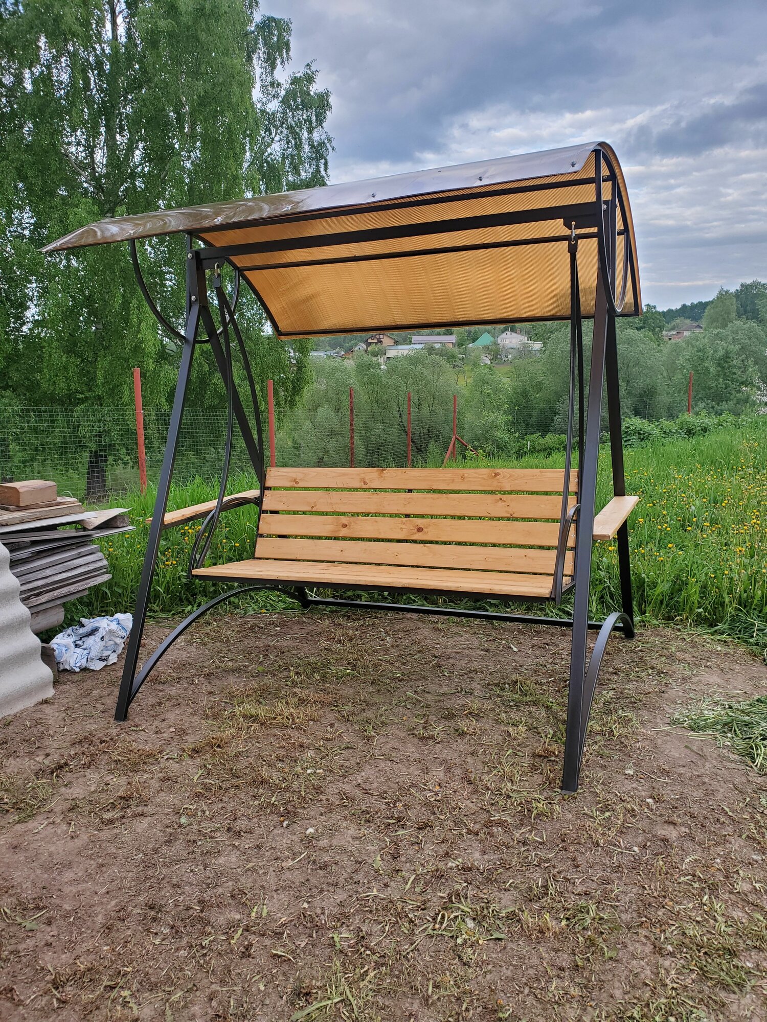 Качели садовые