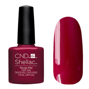 CND SHELLAC Гель лак Rouge Rite