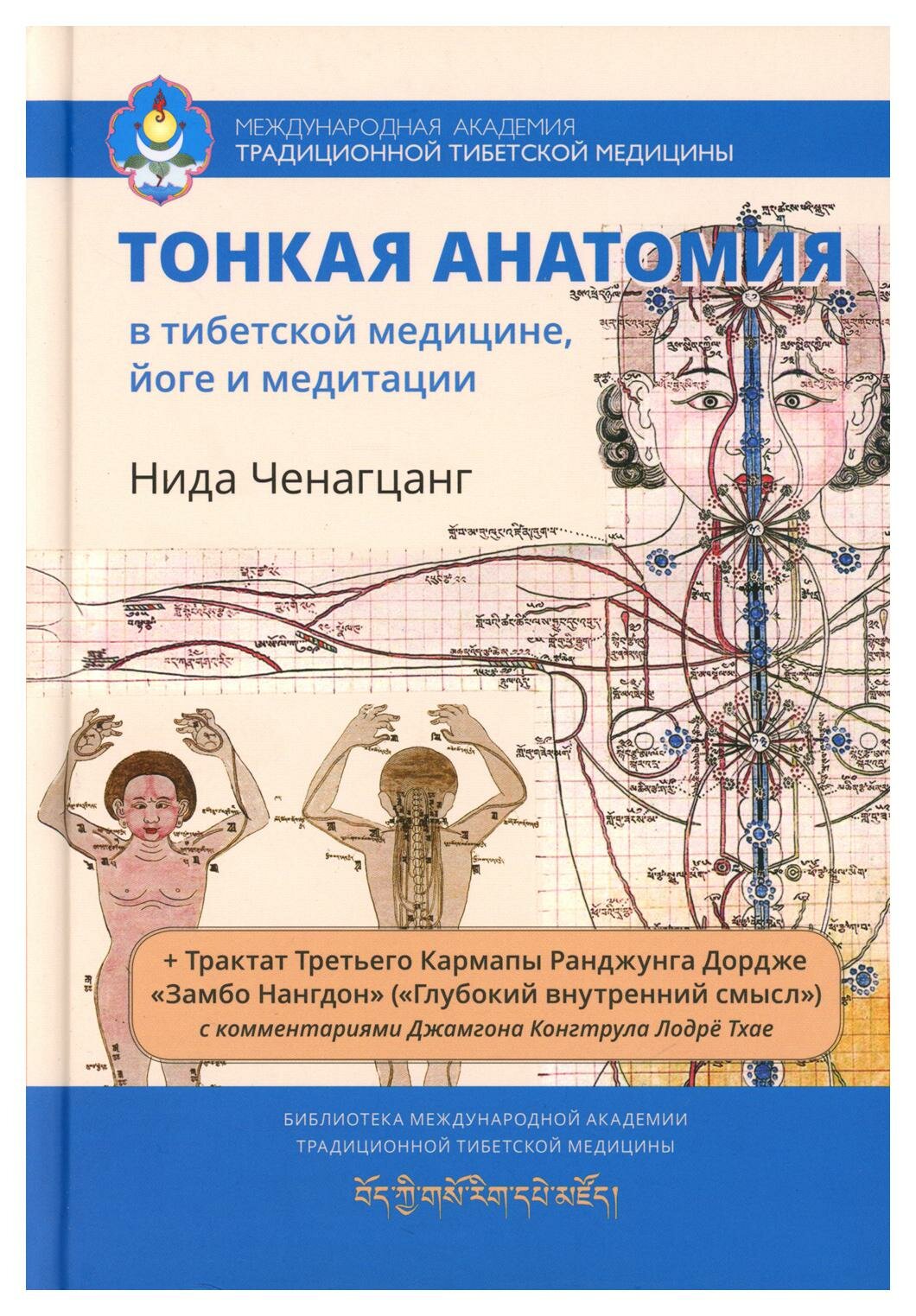 Тонкая анатомия в тибетской медицине, йоге и медитации. Ключ к энергетической структуре человека. Ченагцанг Н. 2023г. Изд. Ганга