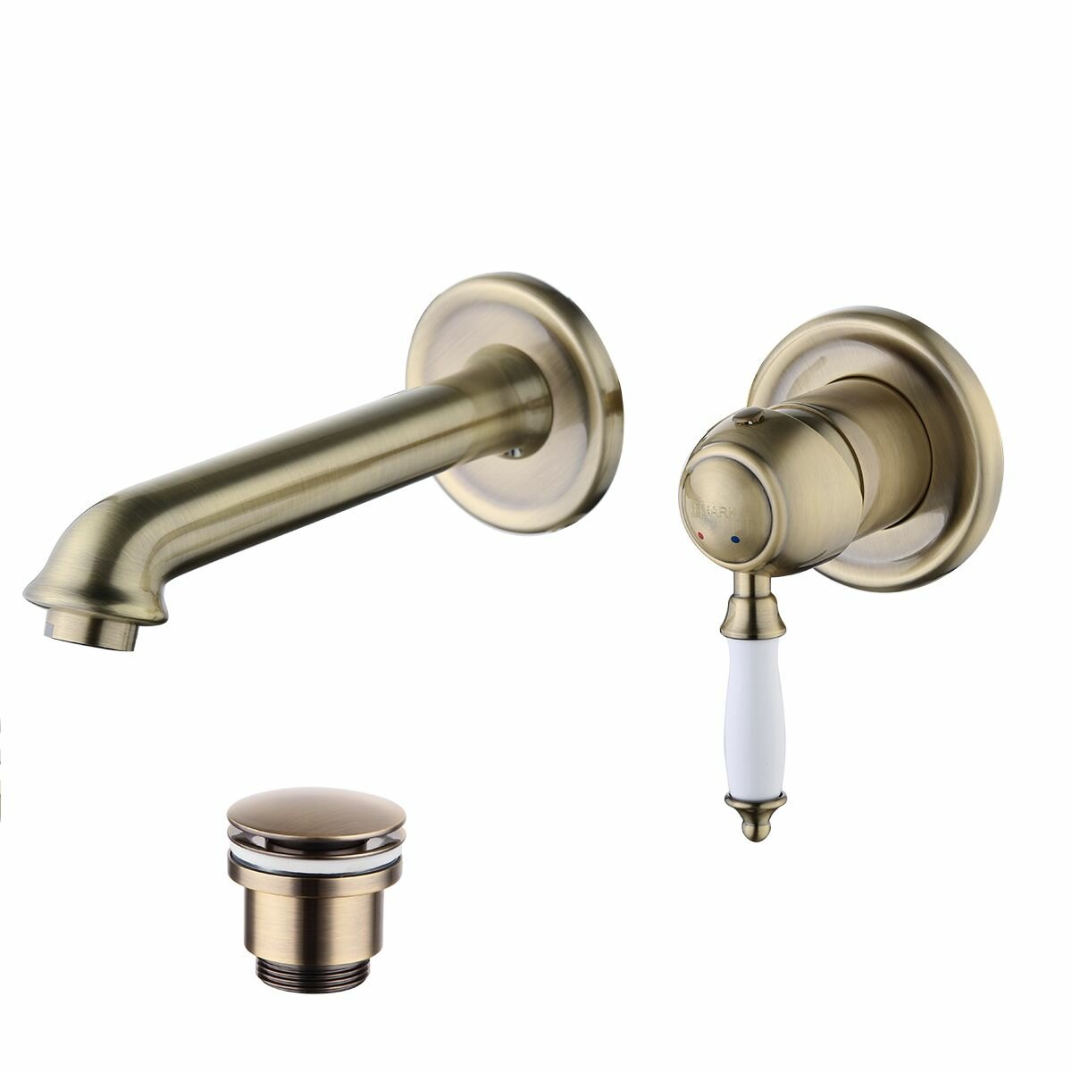 Смеситель Lemark Villa LM4826B для раковины, встраиваемый, бронза