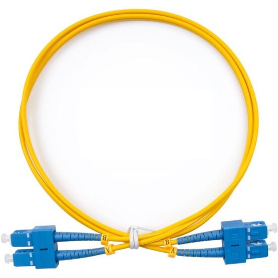 Патч-корд оптический Toplan , дуплексный, SC/UPC-SC/UPC, 657A1, 50 м, LSZH