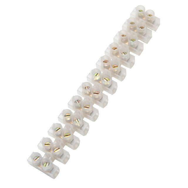 Клеммы 12х10 - винтовые соединители для проводки в электроустановках, безопасная изоляция