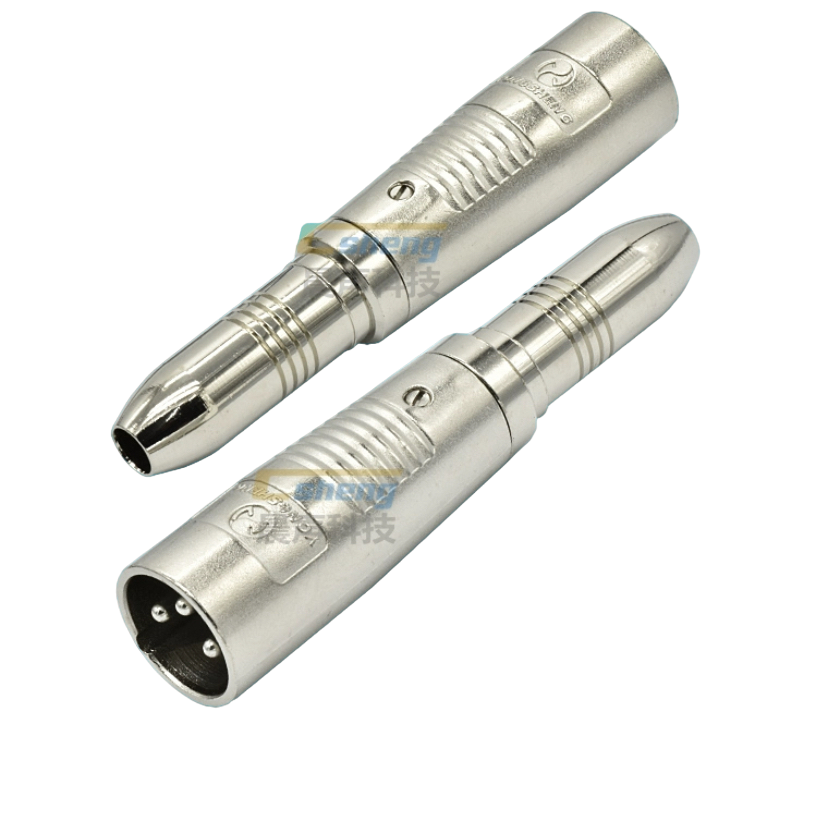 Переходник XLR(M) 3pin - JACK 6.3(F)