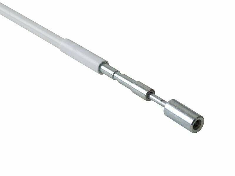 Тяга гибкая Elementis, 1000 мм, белая