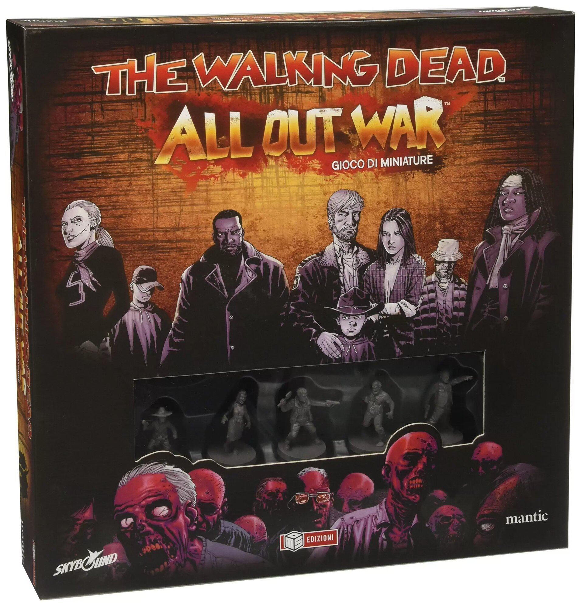 The Walking Dead All Out War Miniatures