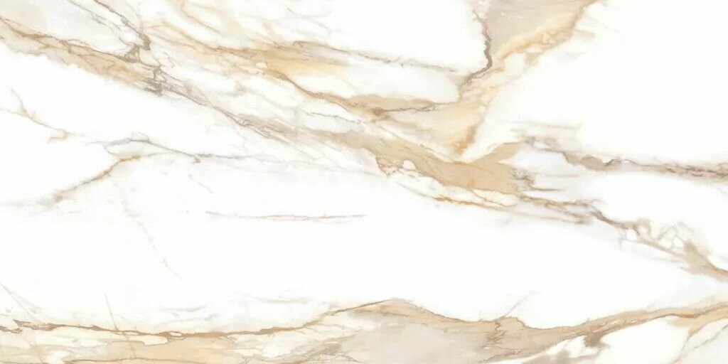 Керамогранит Sandy Carrara - 60x120 см от LCM белый полированная