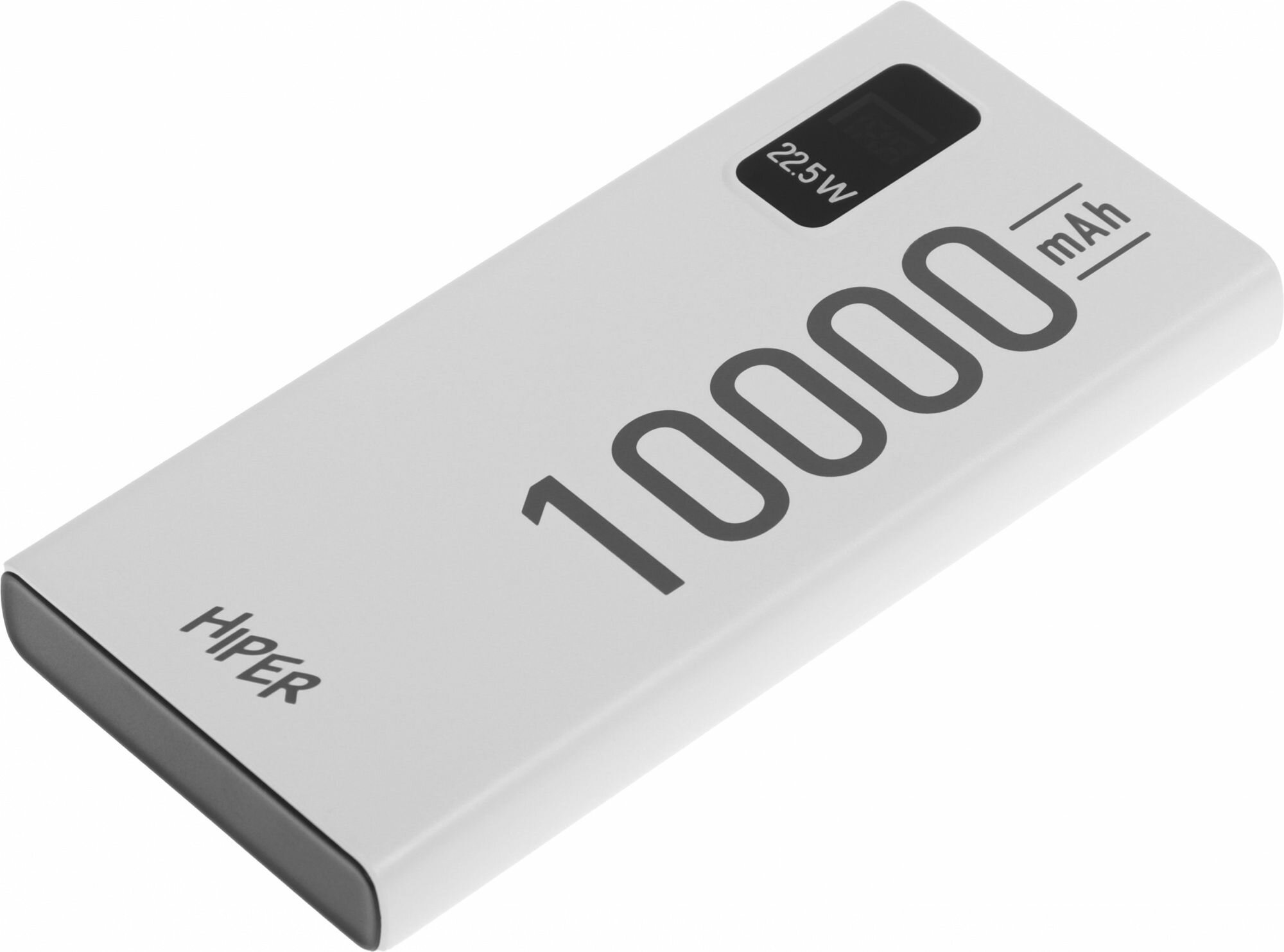 Мобильный аккумулятор Hiper EP 10000mAh QC/PD 22.5W 5A 2xUSB-A/USB-C белый (EP 10000 WHITE)