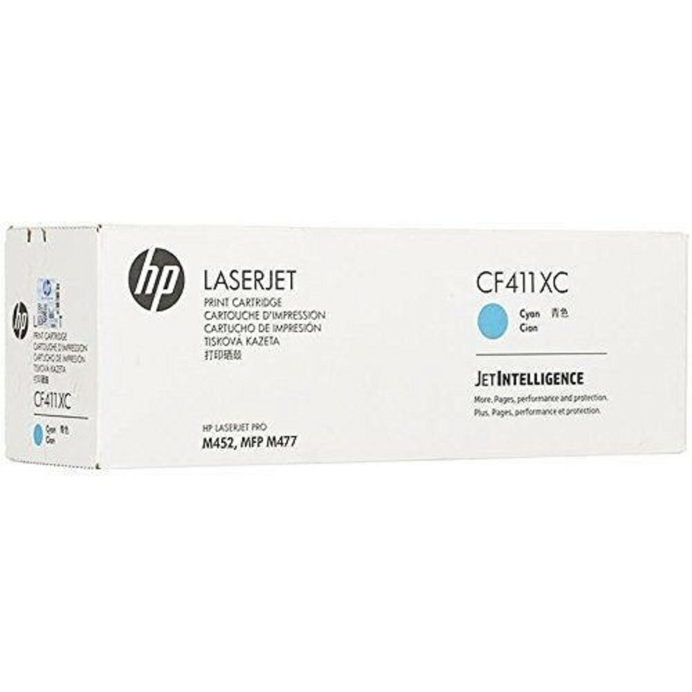 Картридж HP CF411XC, Голубой