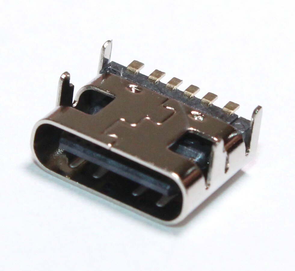 Гнездо USB 3.1 Type-C 6PF-027 (F) на плату